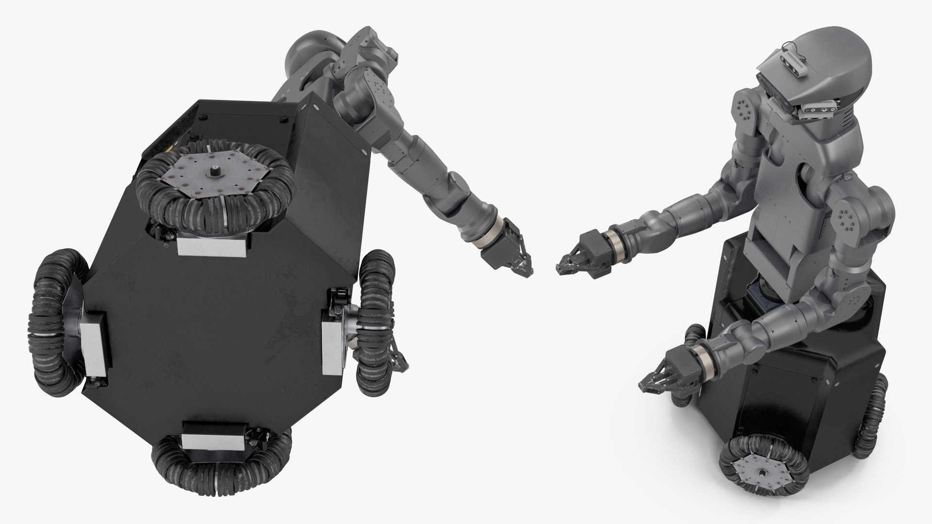 3D Space General-Purpose Robot Rigged for Cinema 4D model - TurboSquid ...