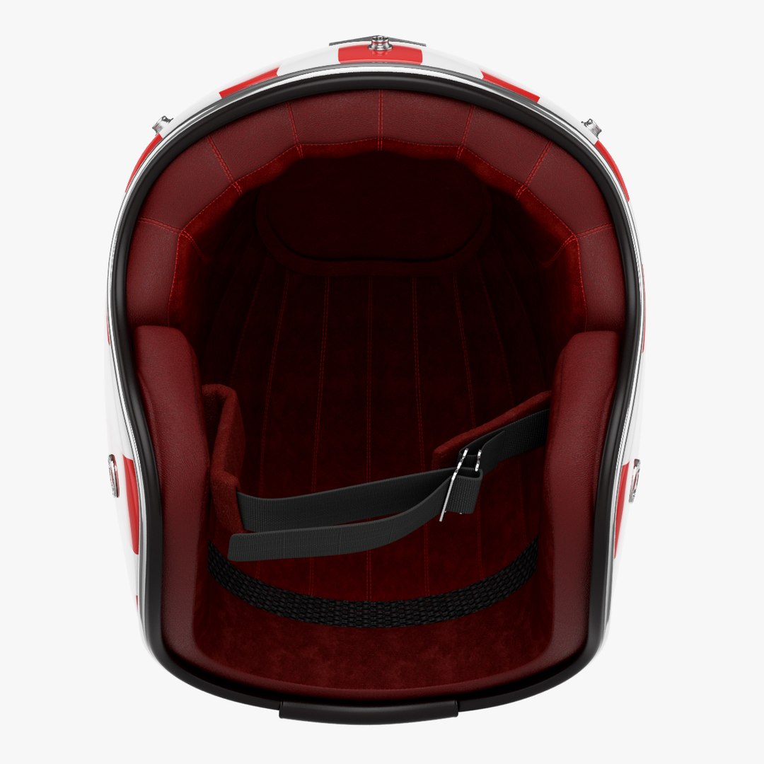 motorcycles helmet ruby 3d model