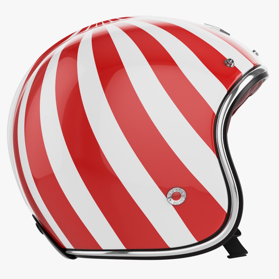 motorcycles helmet ruby 3d model