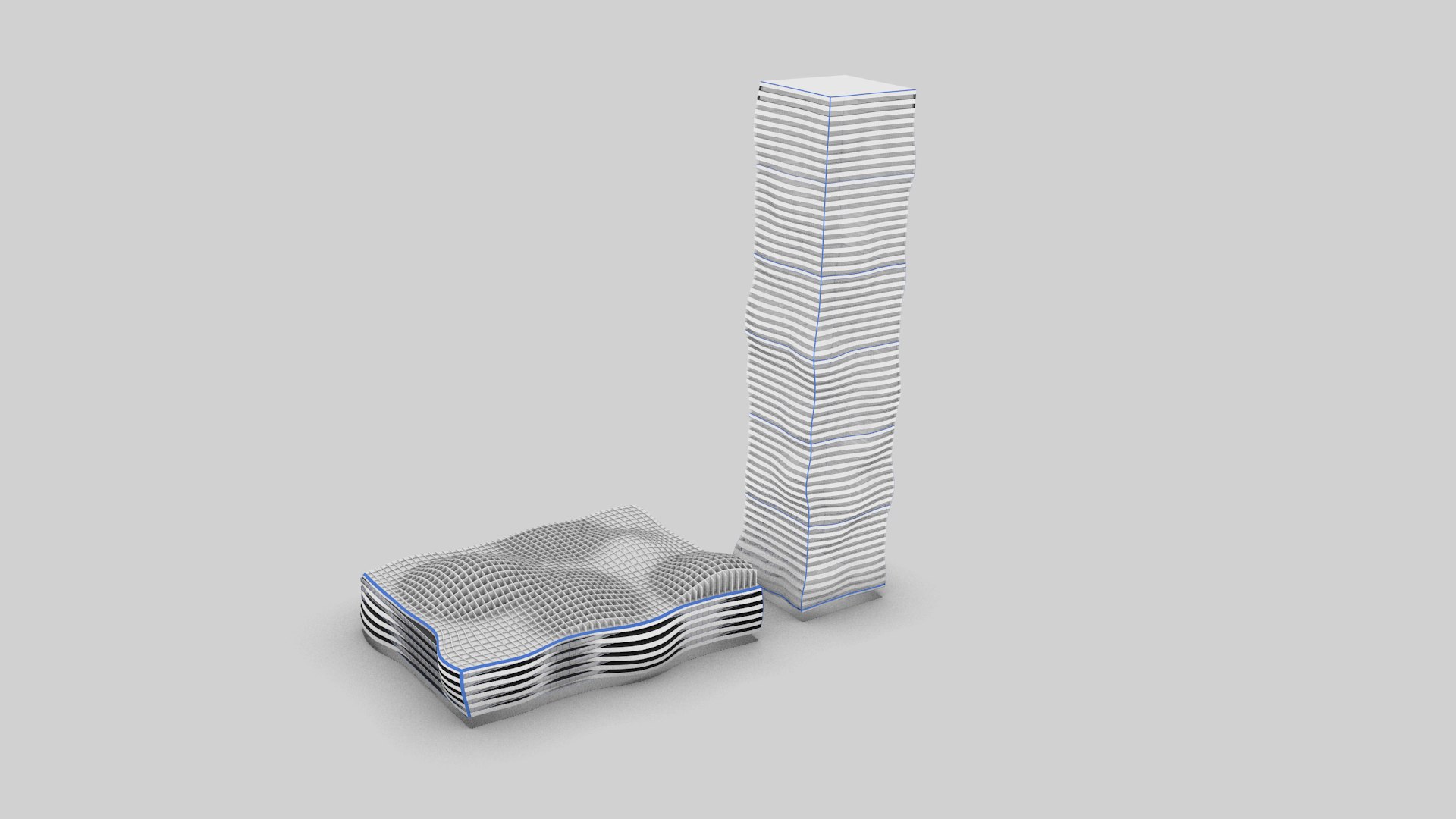 Future Building 3d Model
