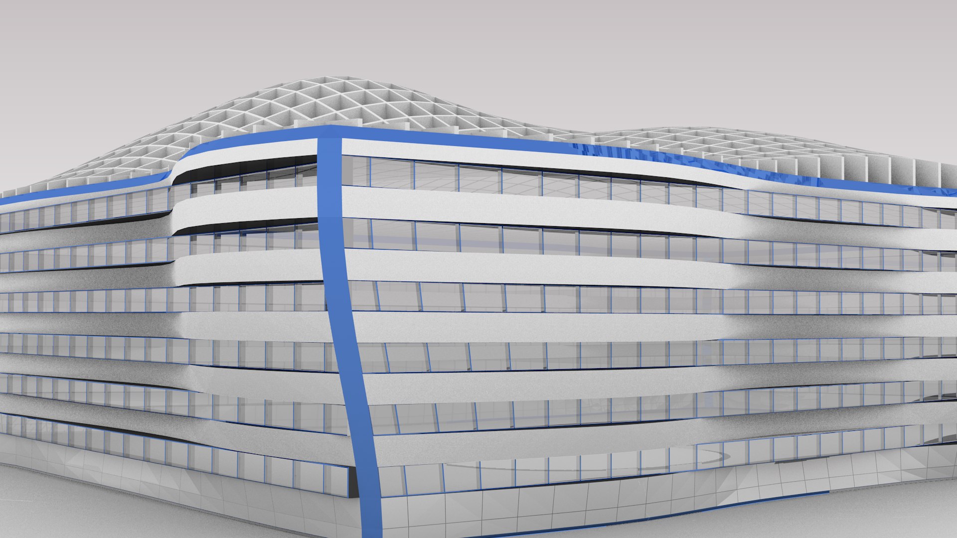 Future Building 3d Model