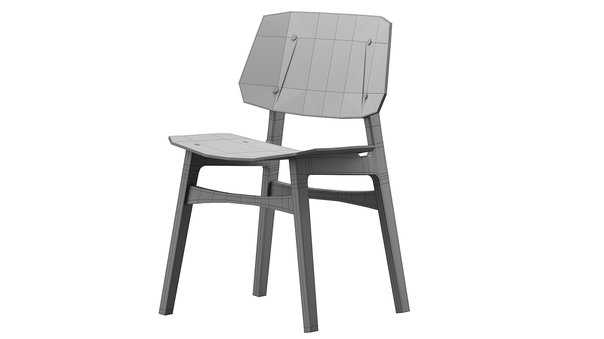 3D Soborg Dining Chair - TurboSquid 2122813