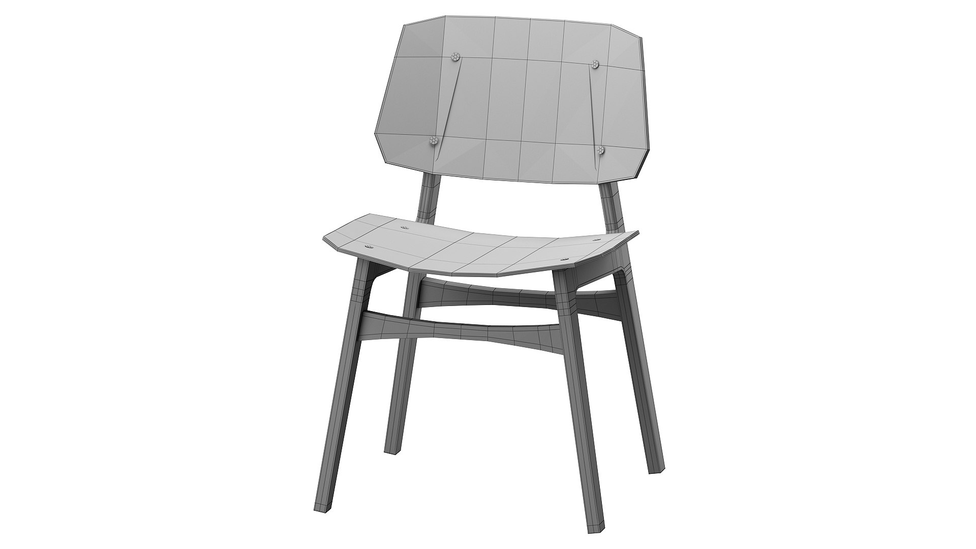 3D Soborg Dining Chair - TurboSquid 2122813