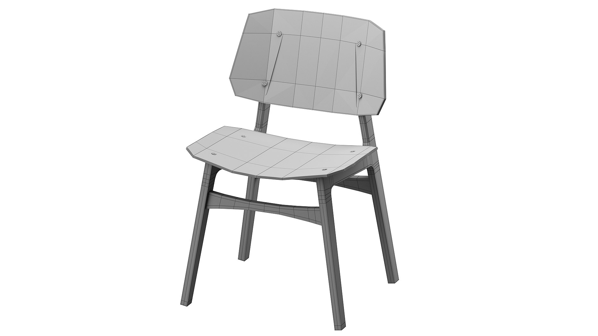 3D Soborg Dining Chair - TurboSquid 2122813