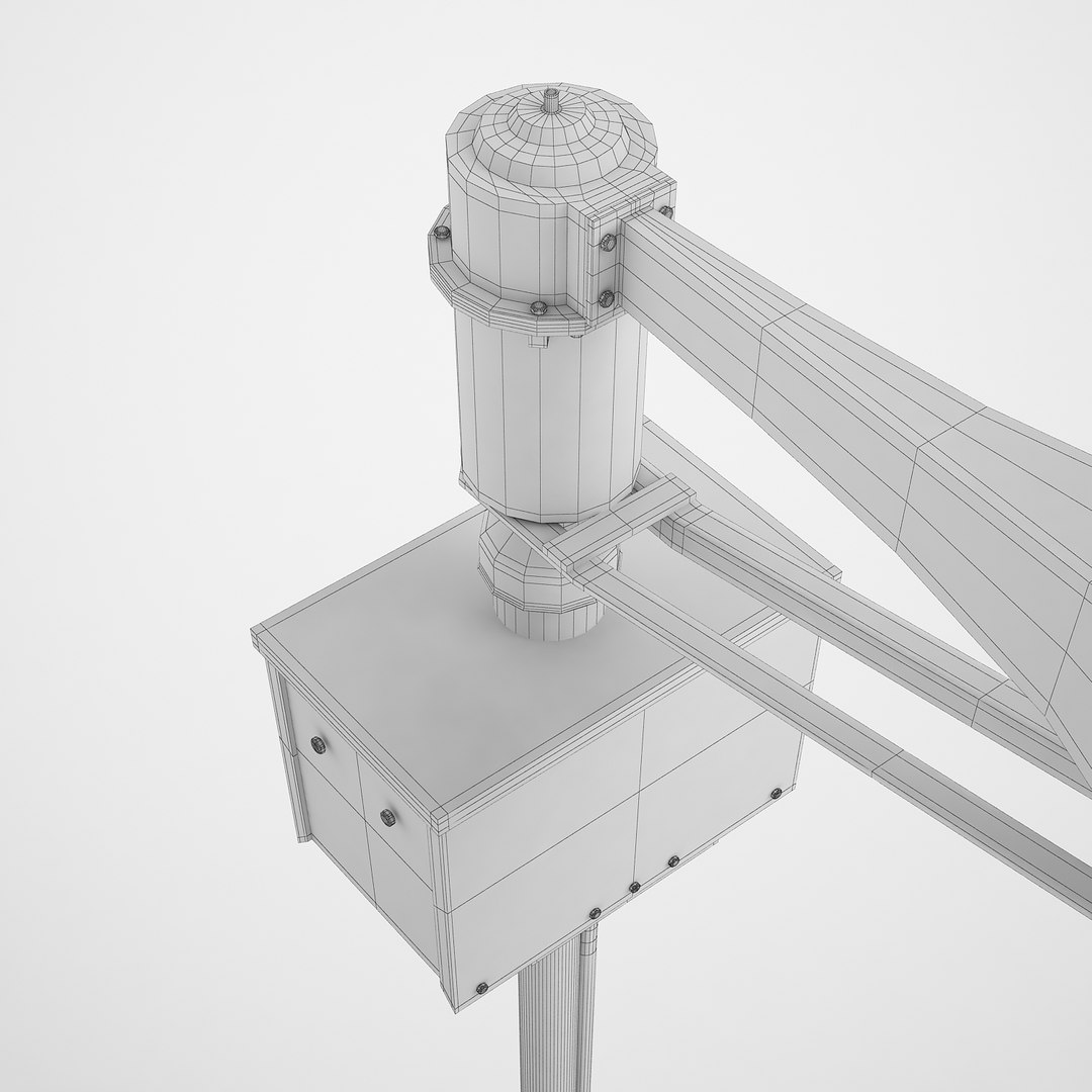 3D Emergency Tornado Siren Model - TurboSquid 1433269
