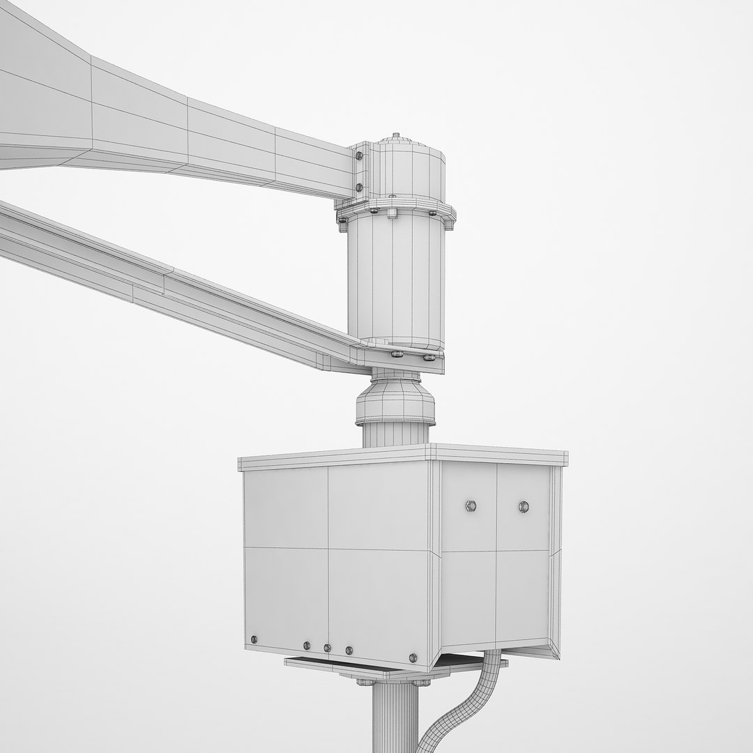 3D Emergency Tornado Siren Model - TurboSquid 1433269