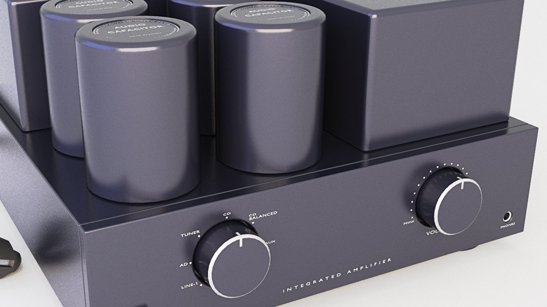 3D amplifier hifi amp - TurboSquid 1528484