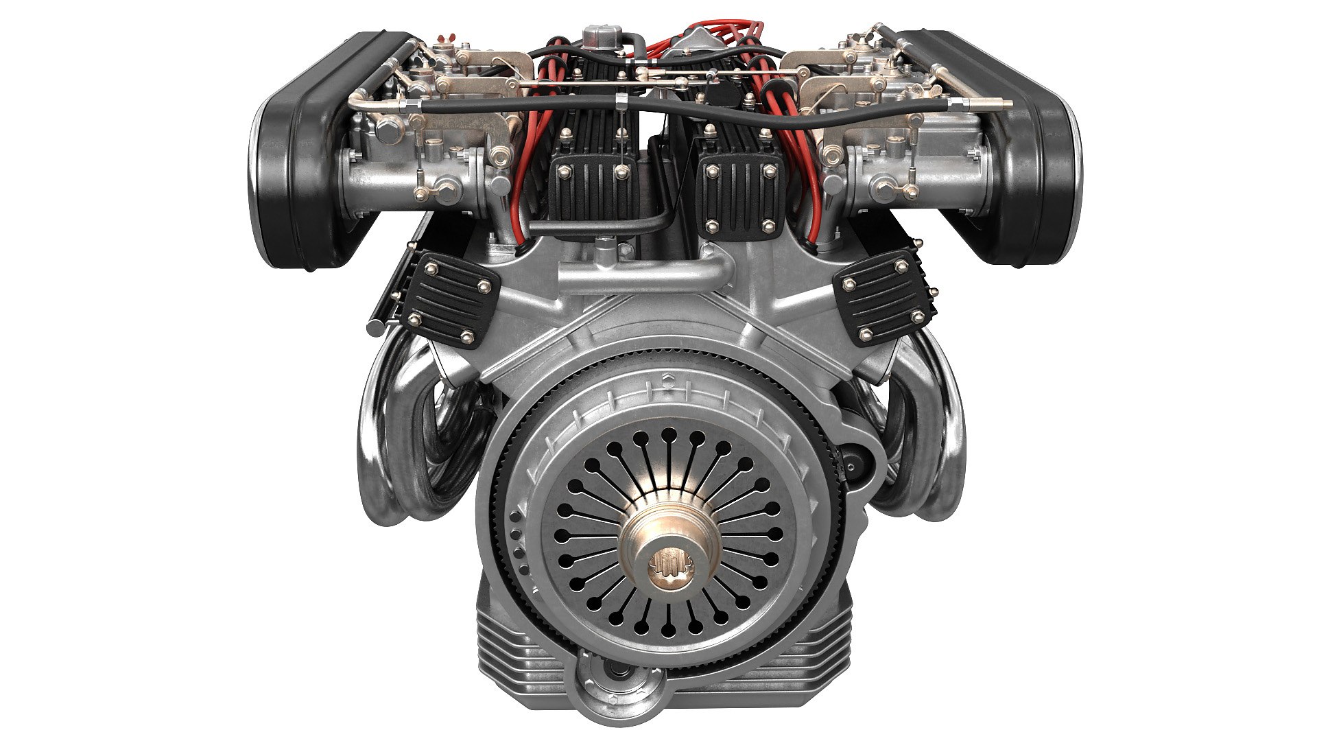 V12 engine with gearbox 3D - TurboSquid 1875831