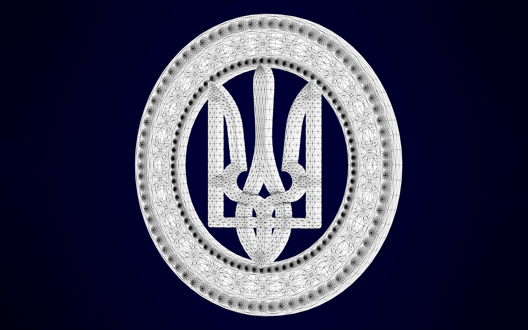 3D model emblem ukraine - TurboSquid 1536598