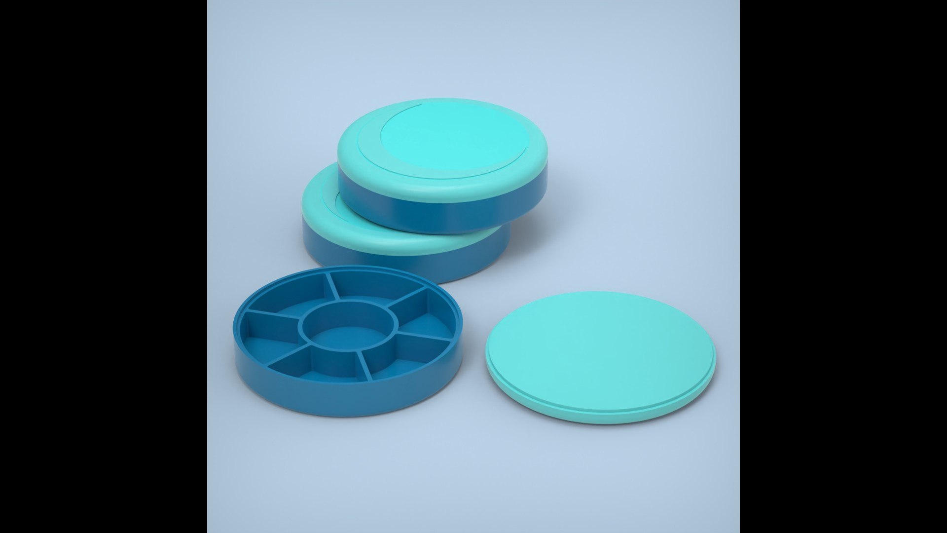 3D Pill Box - TurboSquid 2323745
