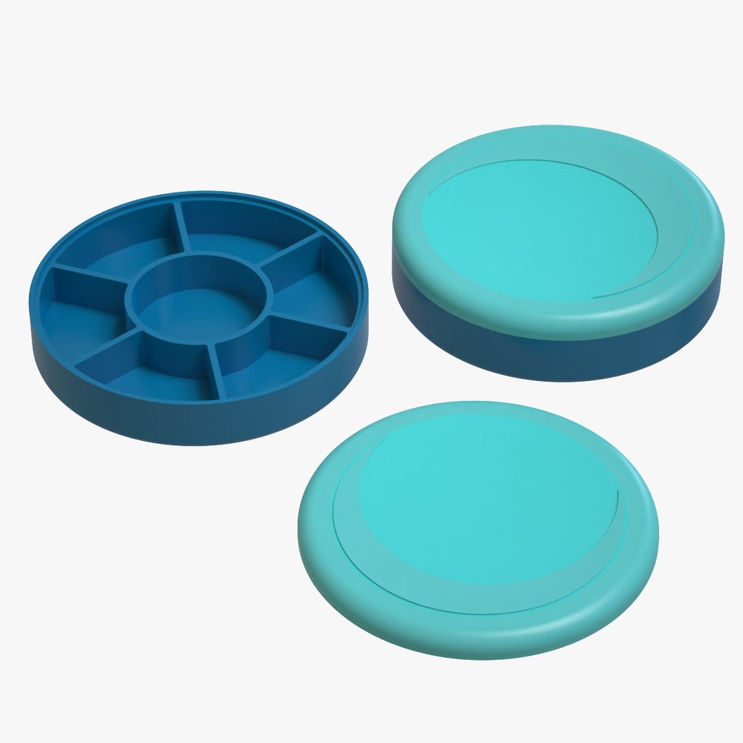 3D Pill Box - TurboSquid 2323745