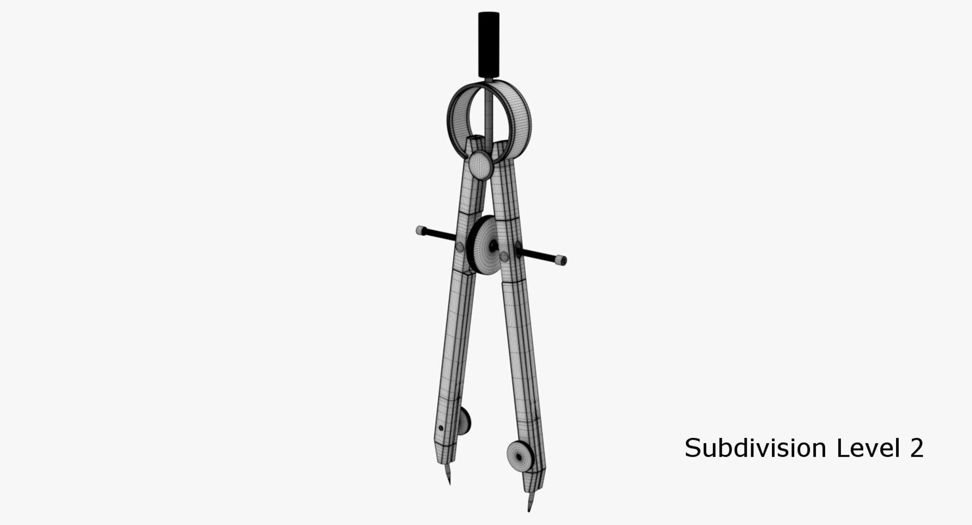Drafting Compass Obj