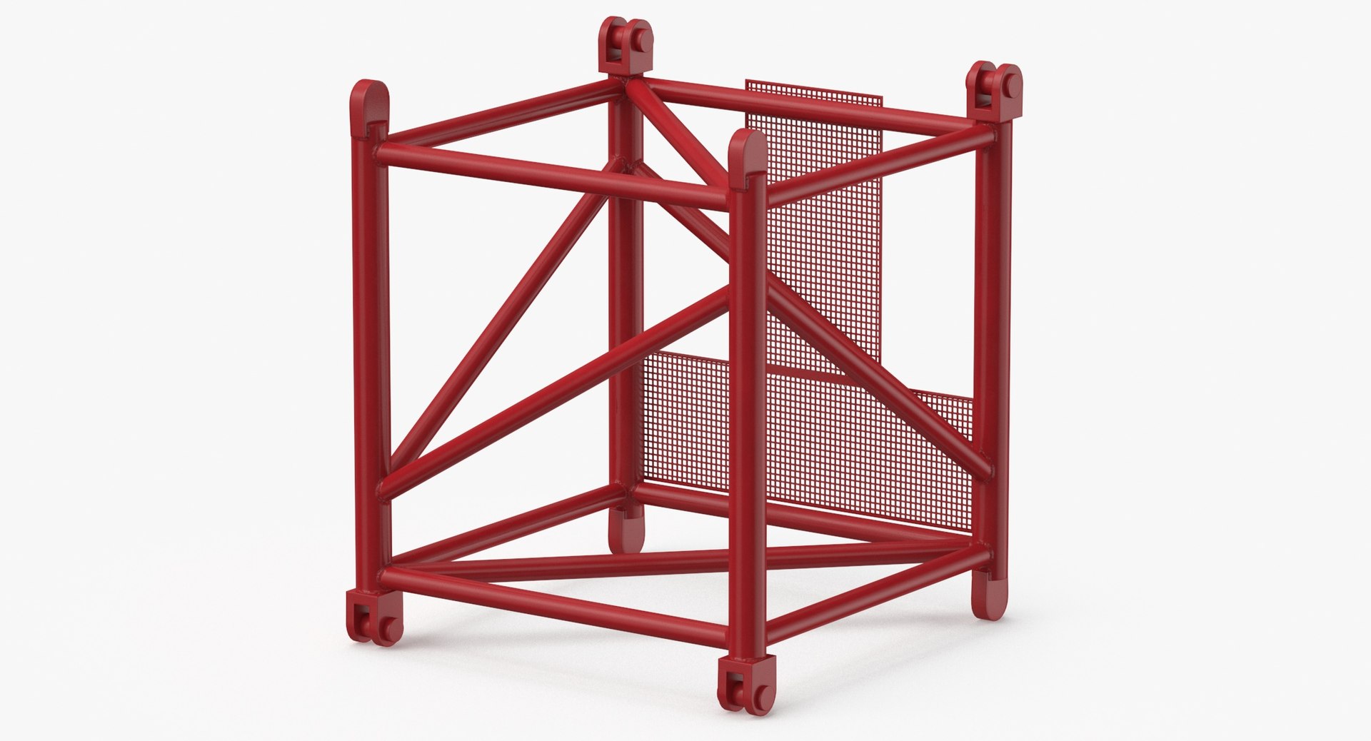 3D crane s intermediate section - TurboSquid 1680107