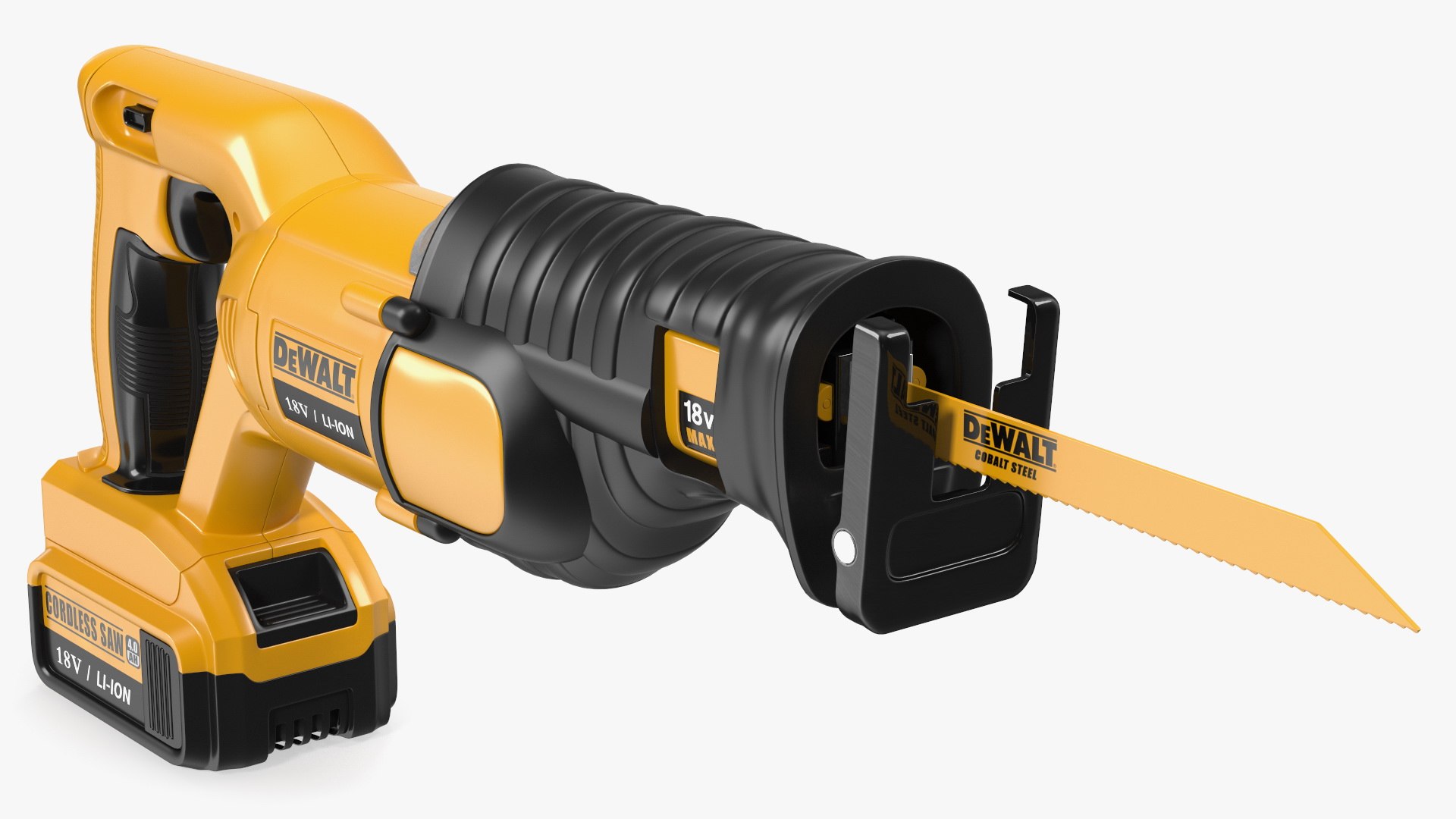 Cordless Sabre Saw Dewolt Model - TurboSquid 2206556