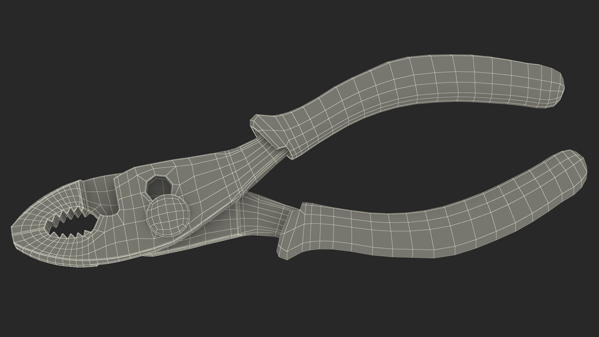 Combination Slip Joint Pliers 3D Model - TurboSquid 2201999