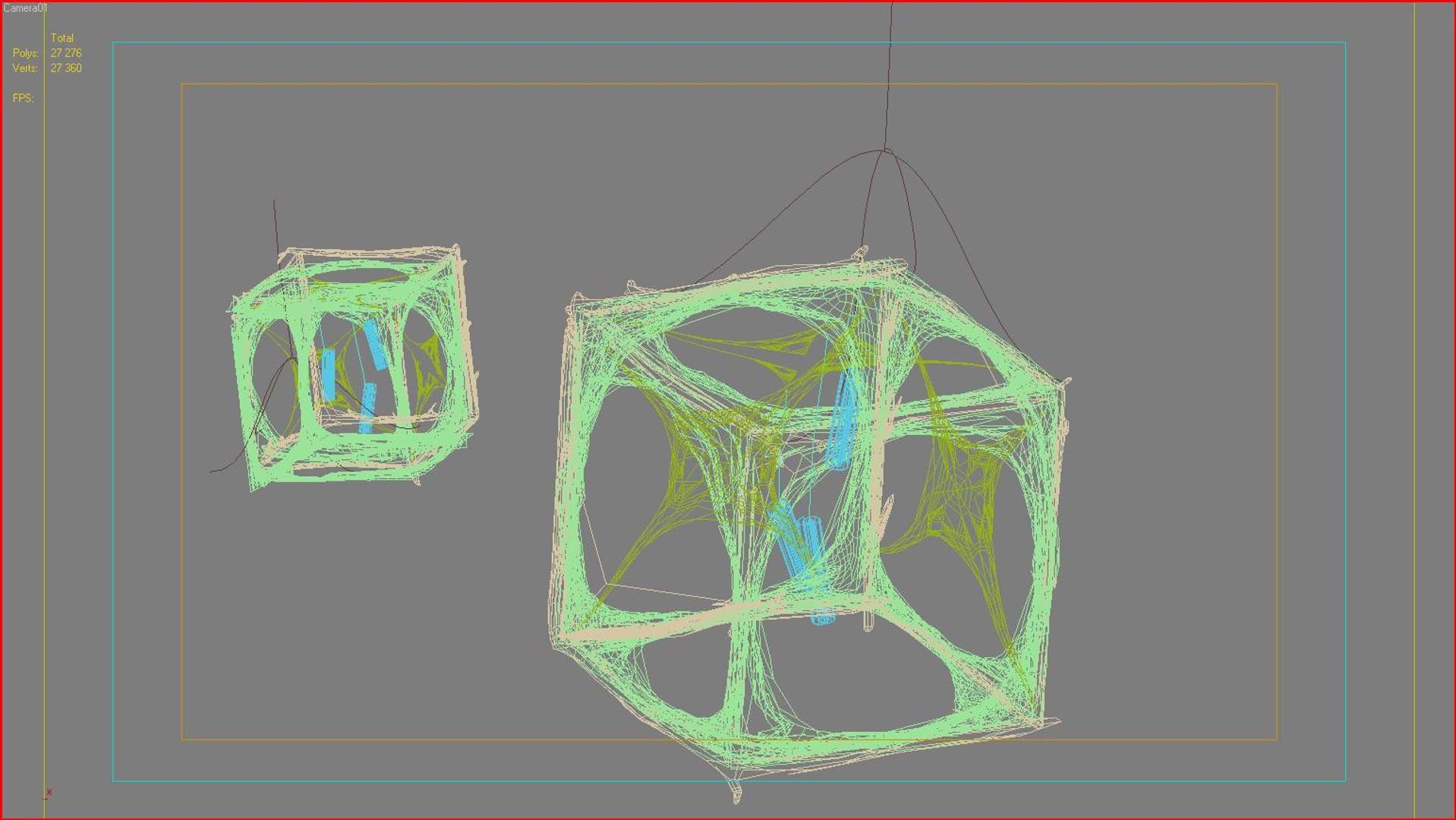 Structure - Spiders 3d Obj