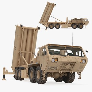 3D THAAD Models | TurboSquid