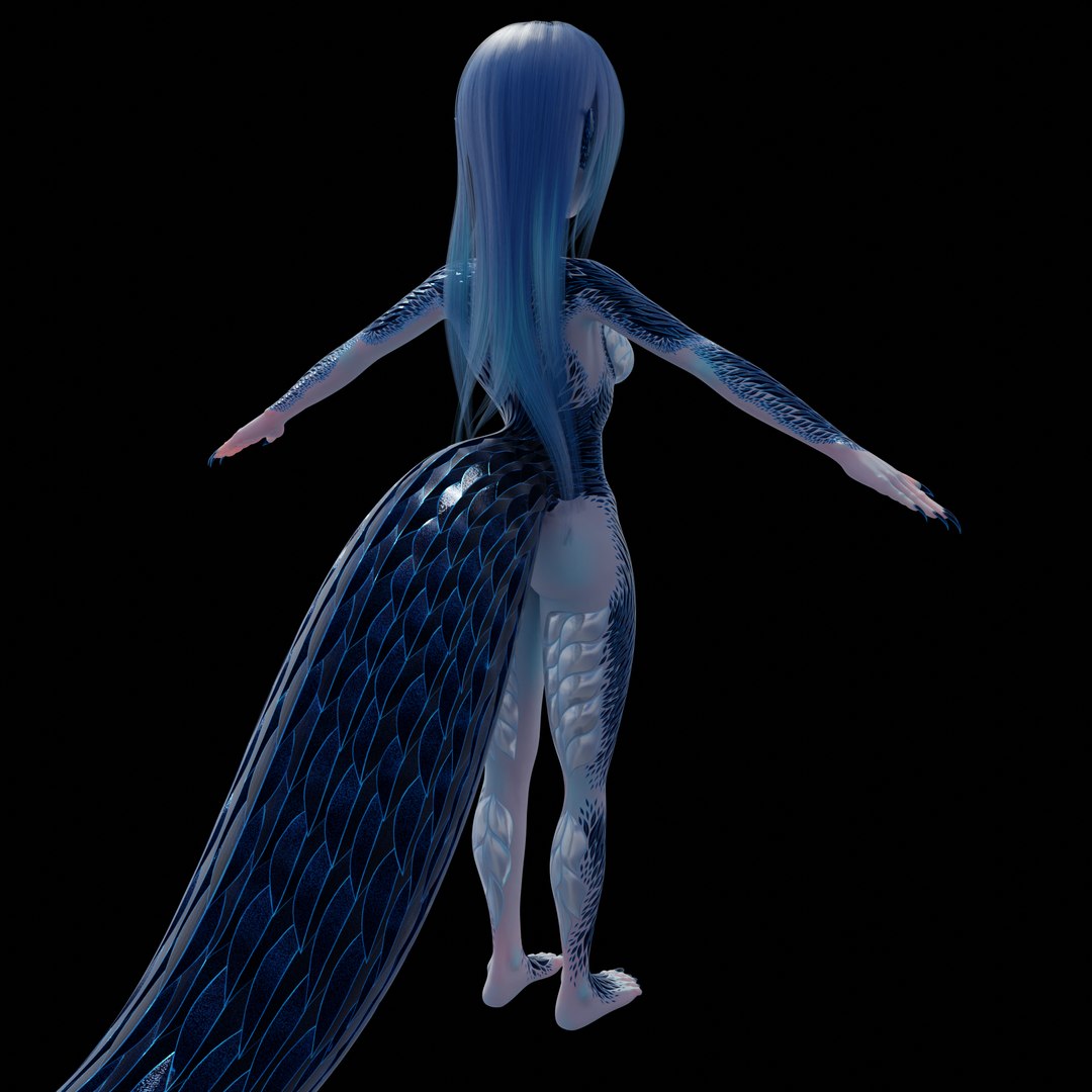 SnakeGirl 3D Model - TurboSquid 2265675