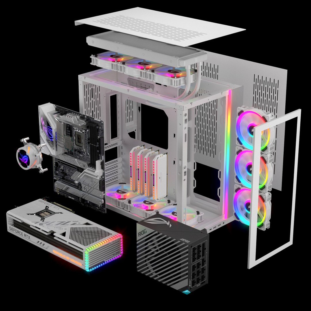 Gaming PC 8 3D model - TurboSquid 2141545