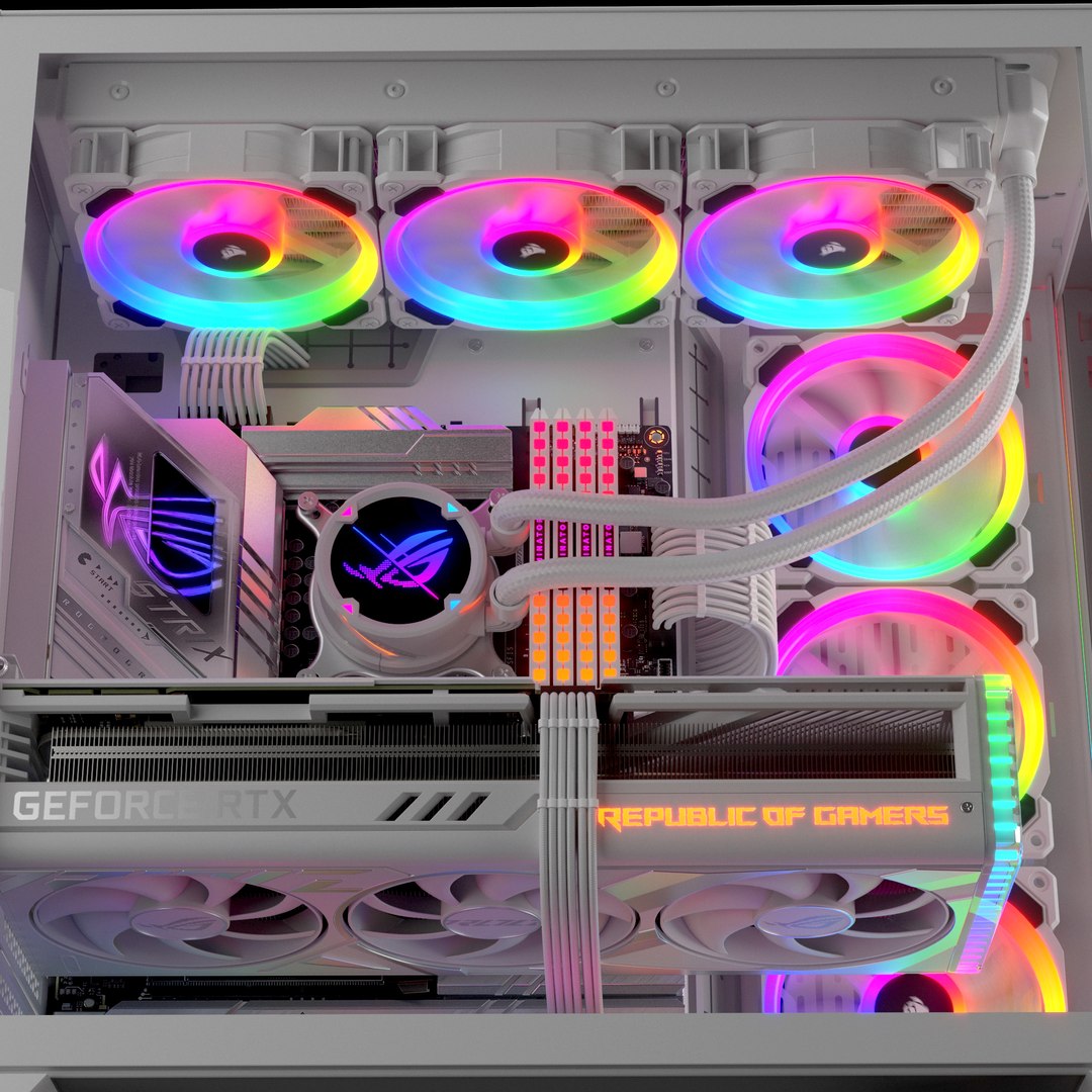 Gaming PC 8 3D model - TurboSquid 2141545