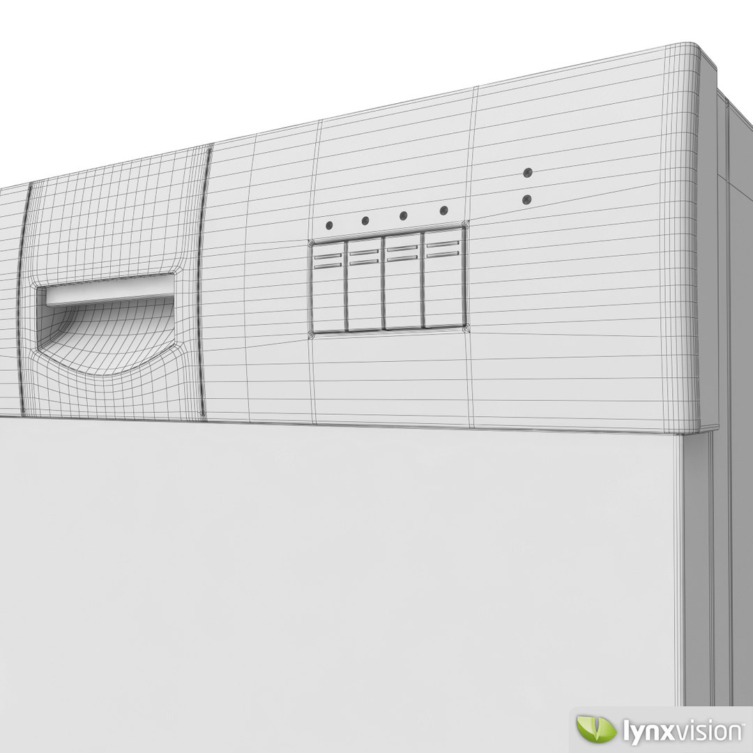 Bosch Washer 3d Model