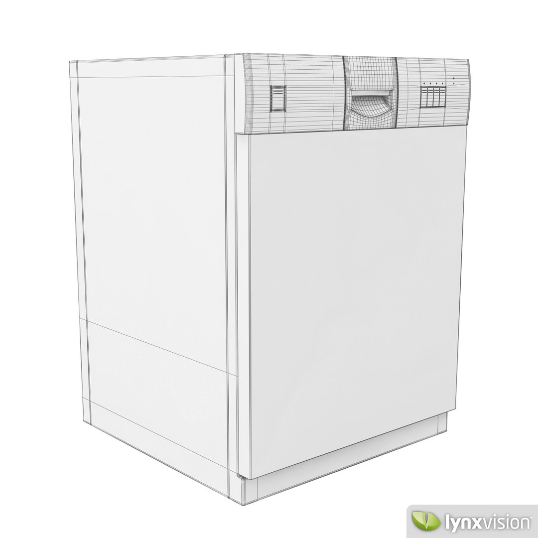 Bosch Washer 3d Model