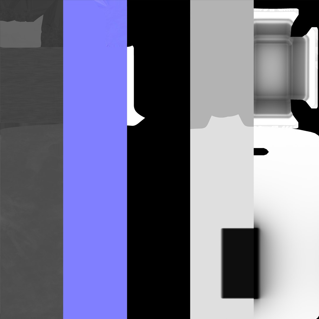 V9 Battery Blank and Generic Label model - TurboSquid 2133744