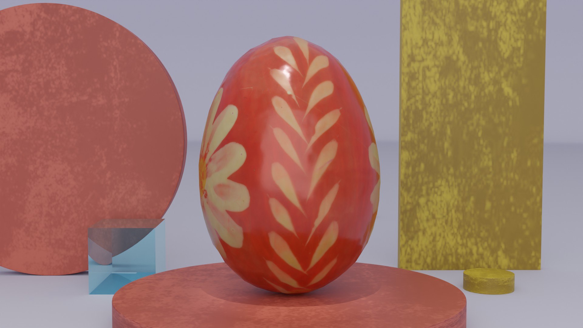3D Easter Egg 05 Model - TurboSquid 1959052