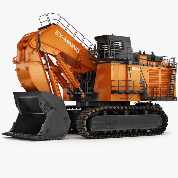 modelo 3d Mining Excavator Loading Shovel Generic - TurboSquid 2049588