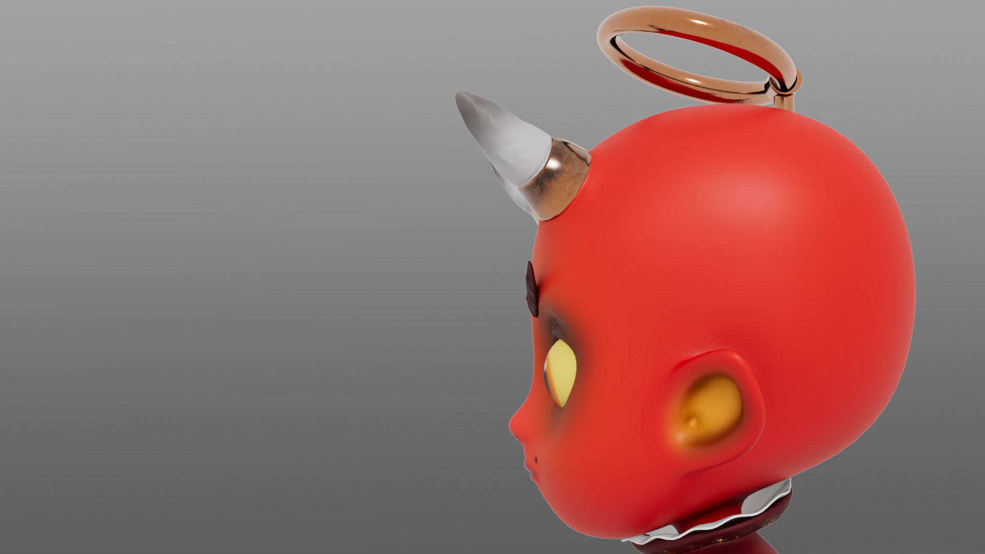 3D Little Devil - TurboSquid 1992385