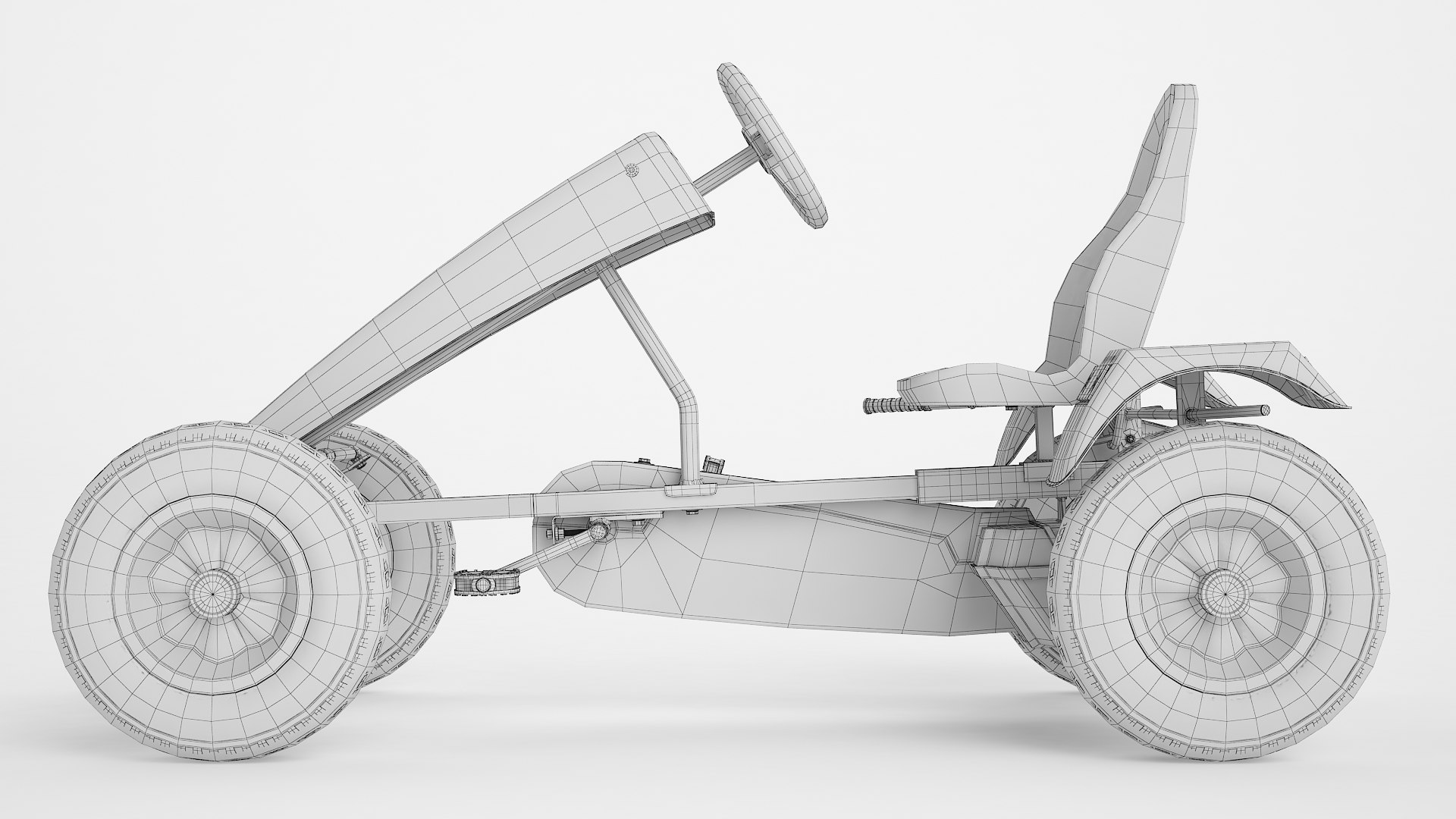 Pedal Kart 02 Model - TurboSquid 2265797