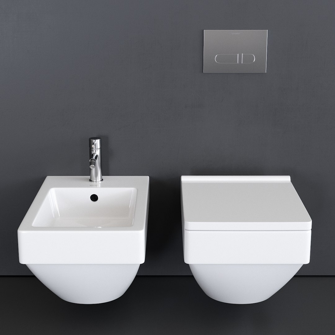 3D Vero Air Toilet Wall-hung - TurboSquid 1498417