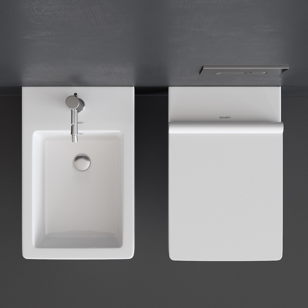 3D Vero Air Toilet Wall-hung - TurboSquid 1498417