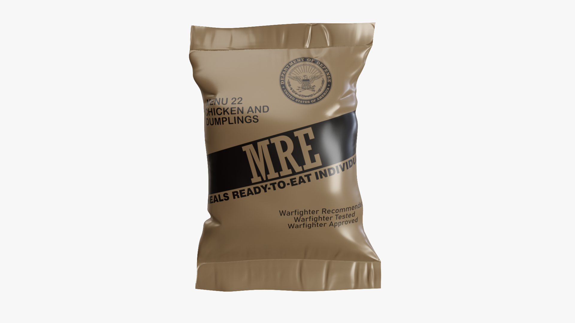 MRE Package 3D model - TurboSquid 1966091