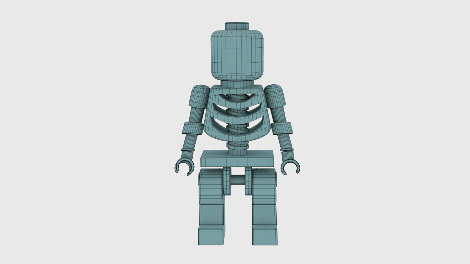 Lego Skeleton 3D Model - TurboSquid 1775235