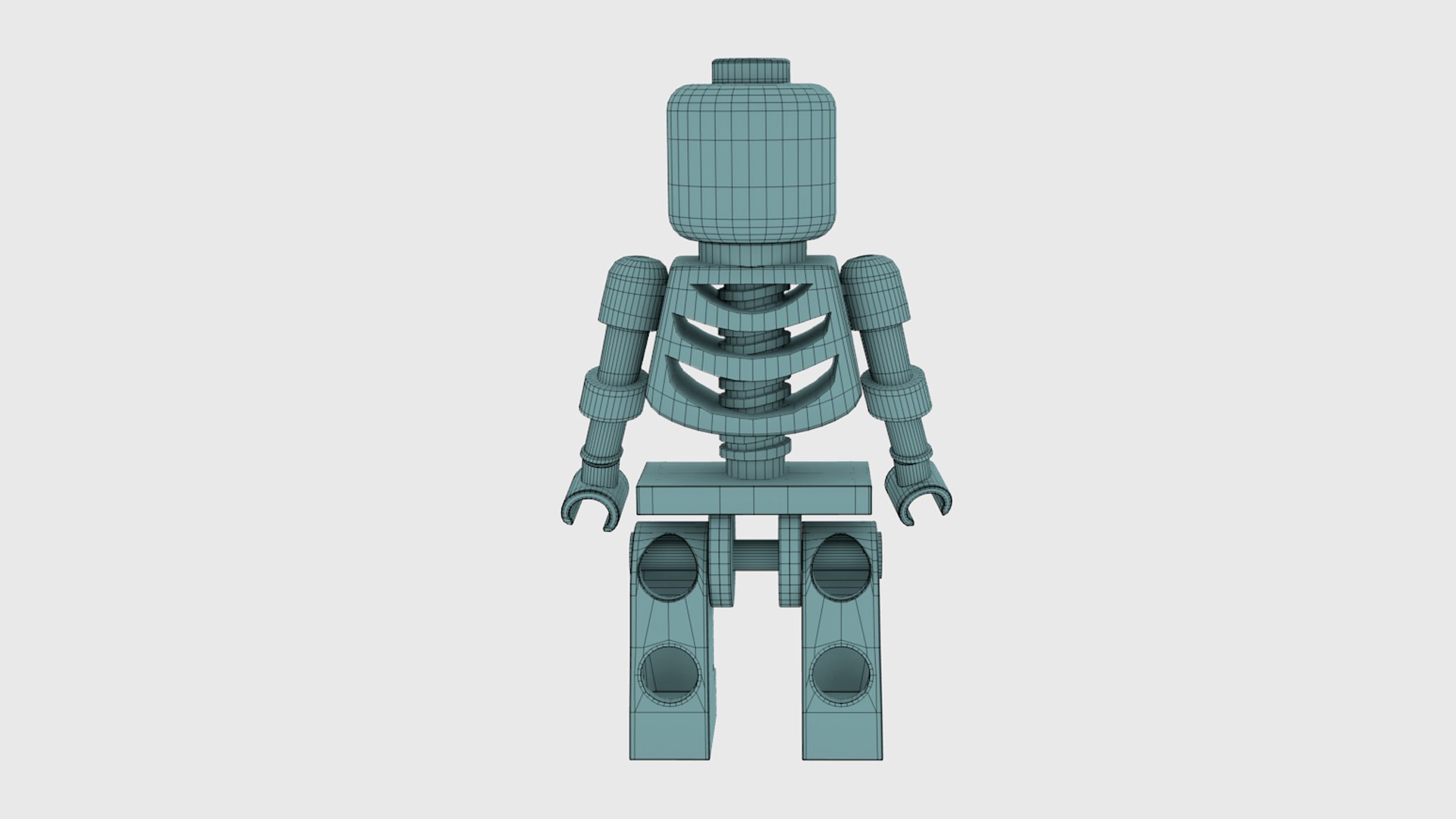 Lego Skeleton 3D Model - TurboSquid 1775235
