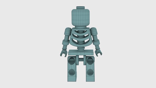 Lego skeleton 3D model - TurboSquid 1775235