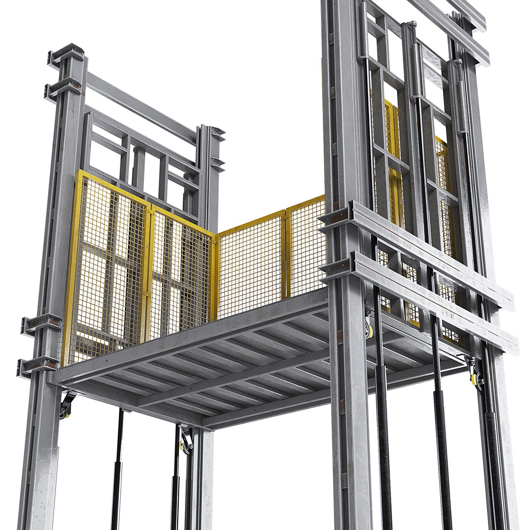 3D Model Industrial Elevator I - TurboSquid 1983380