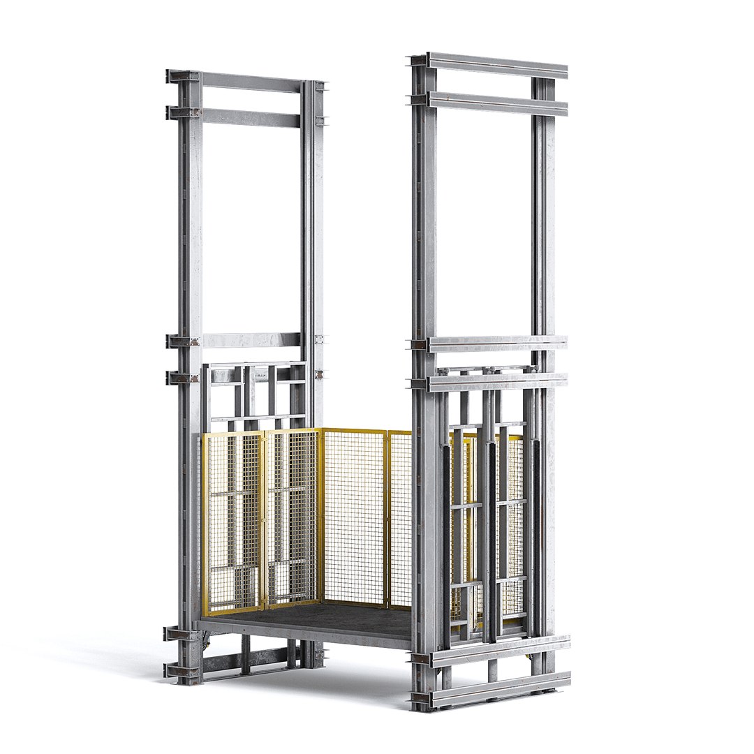 3D Model Industrial Elevator I - TurboSquid 1983380
