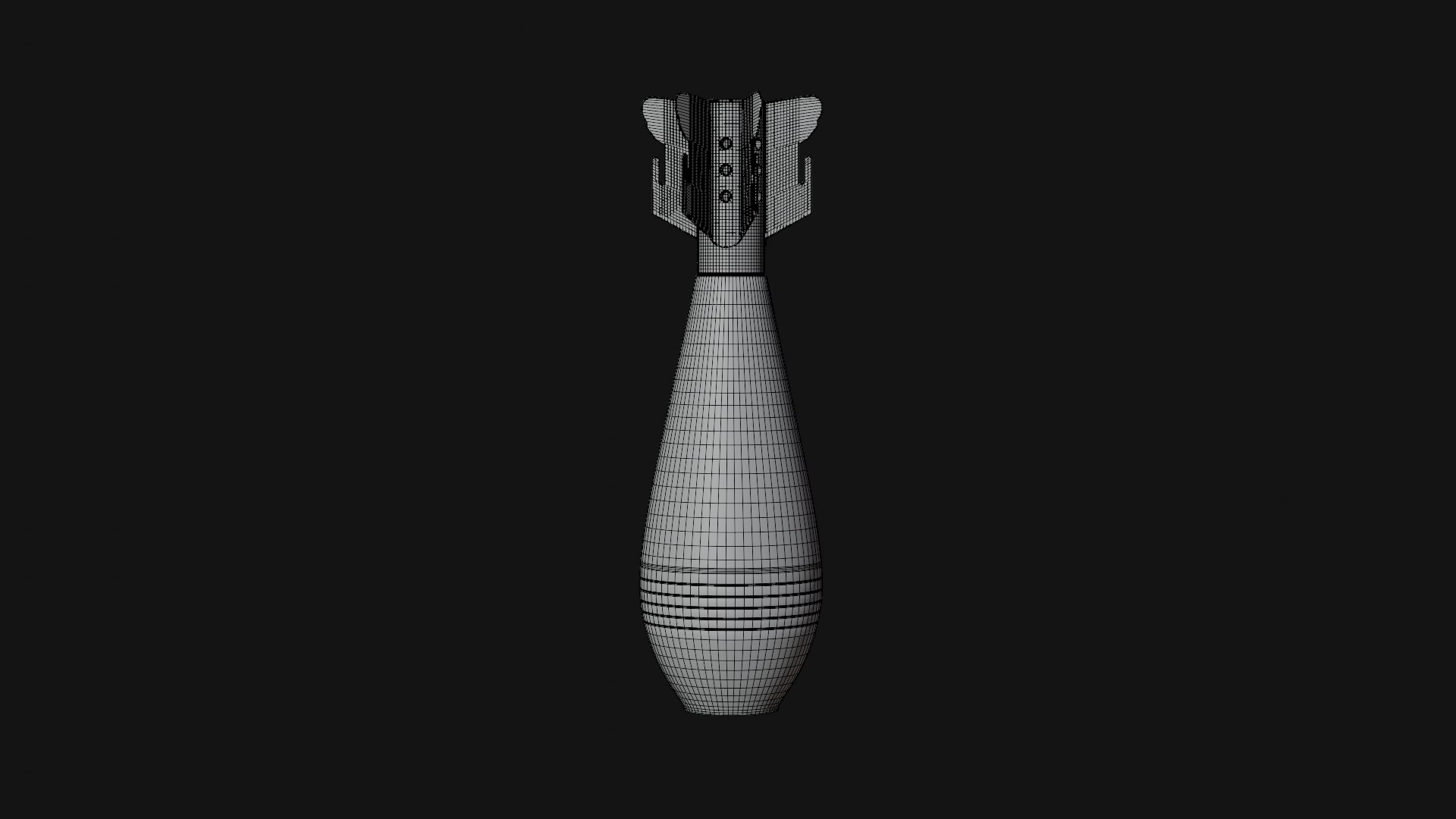 3D Model 82mm Mortar Shell Bomb - TurboSquid 2423238