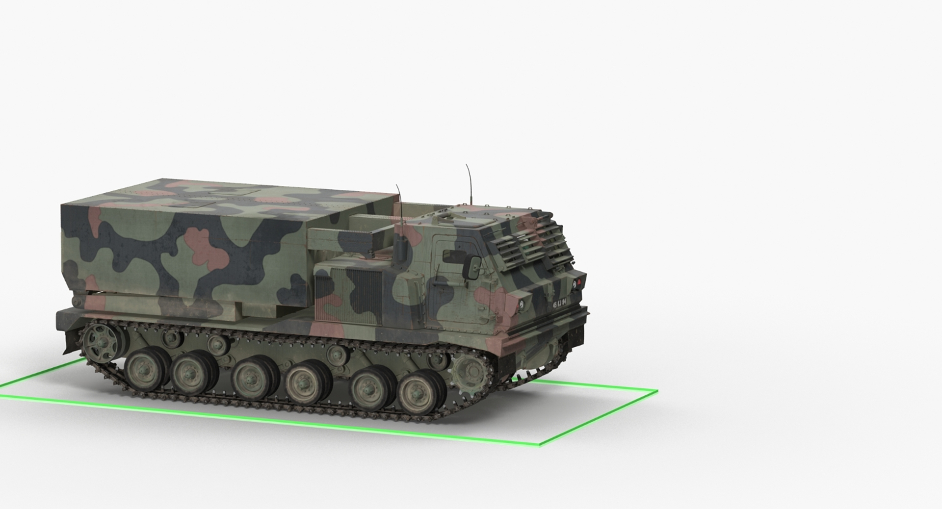 Multiple Rocket Launcher M270 Mlrs 3D Model - TurboSquid 1154214
