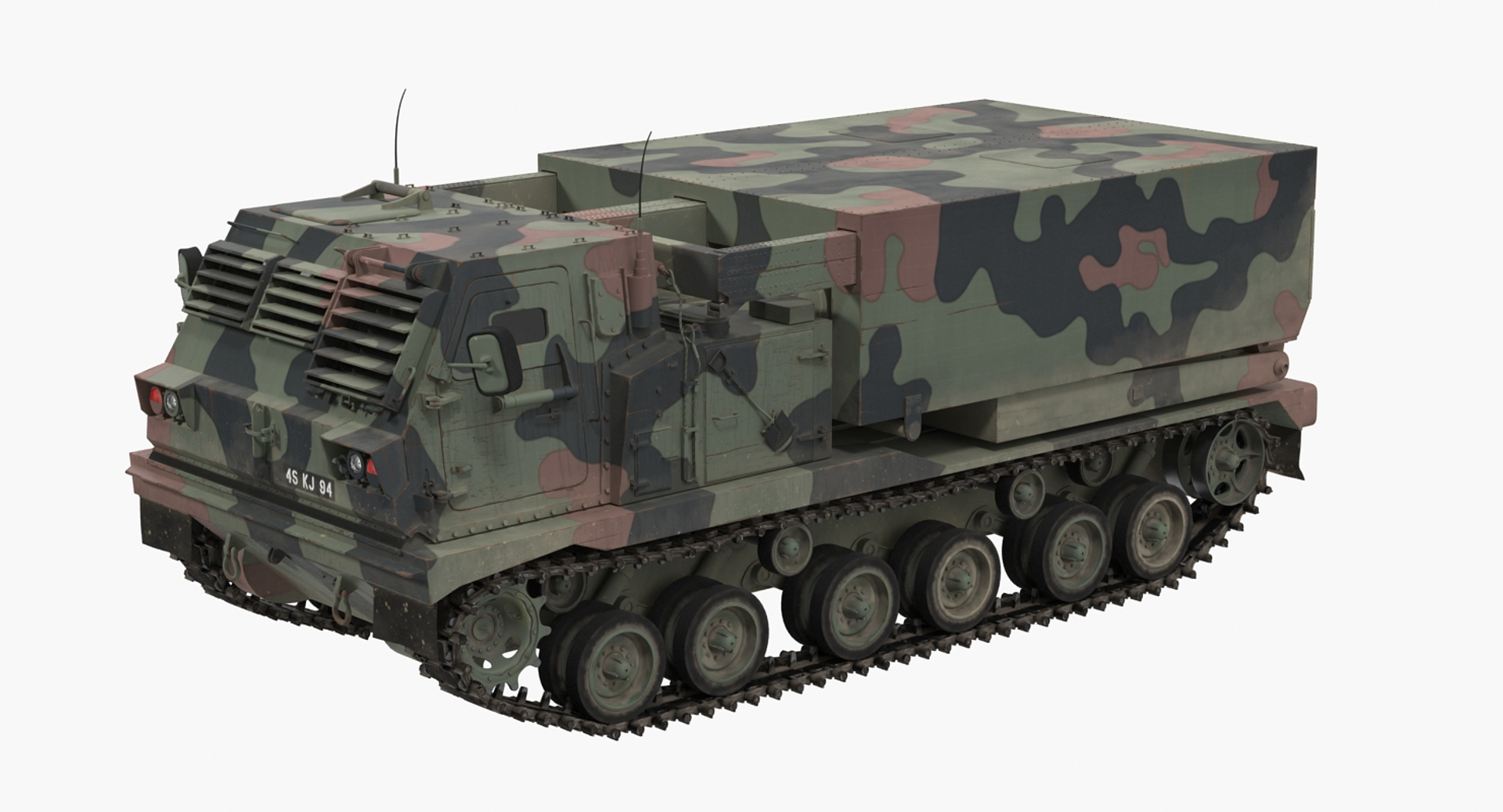 Multiple Rocket Launcher M270 Mlrs 3D Model - TurboSquid 1154214