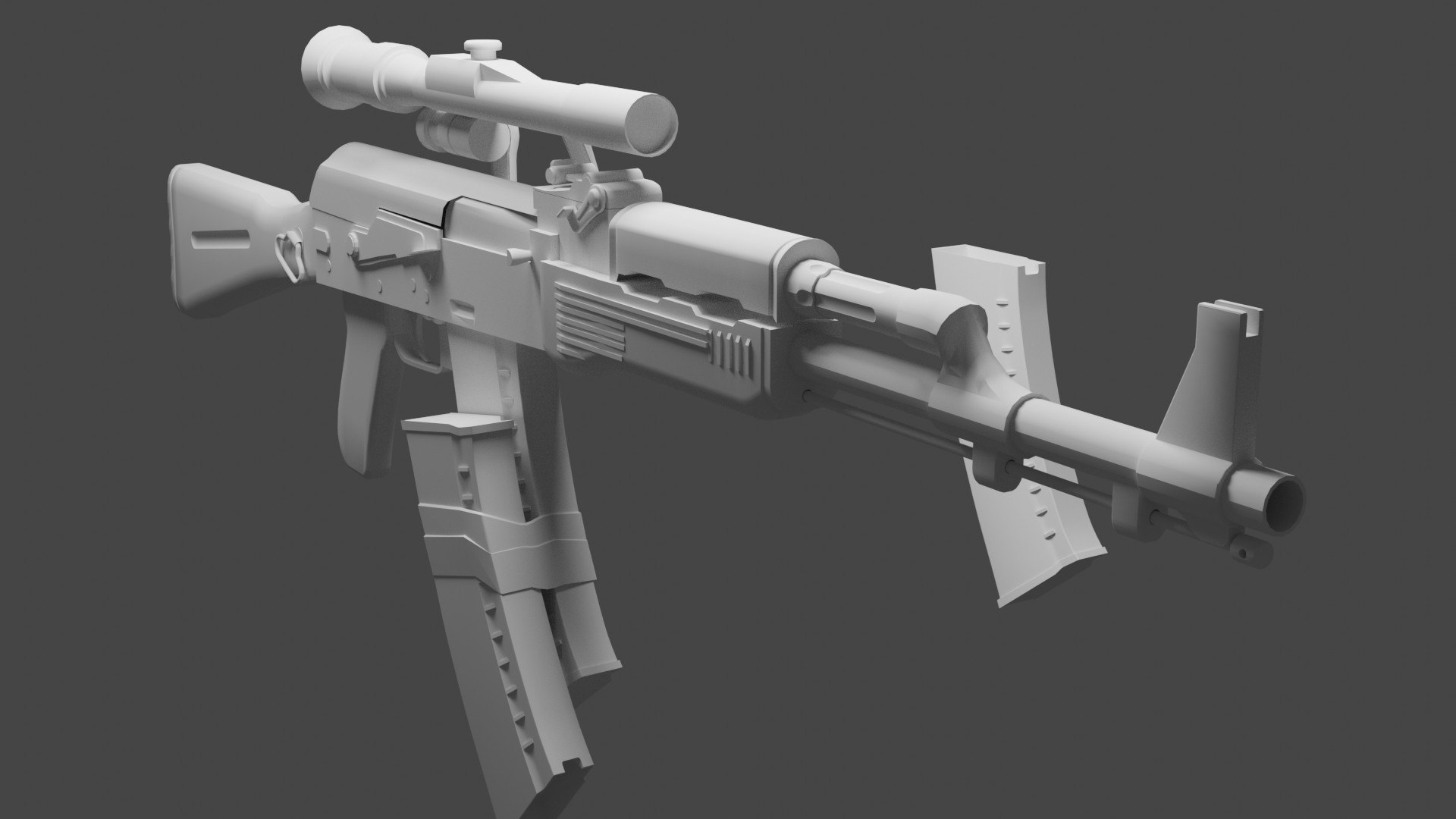 AK74 3D - TurboSquid 1810833