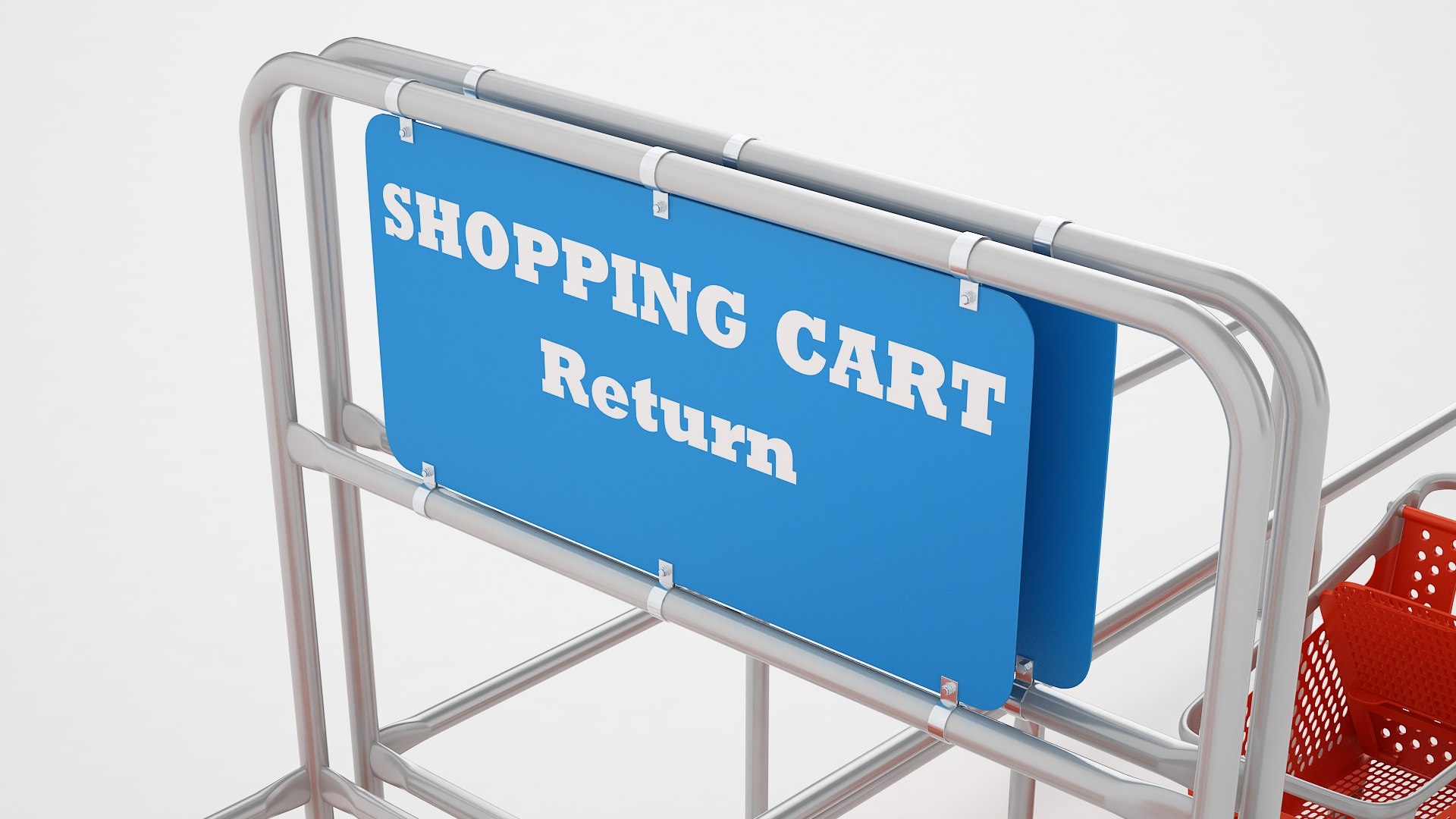 3D model Shopping Cart Return 02 - TurboSquid 2019302