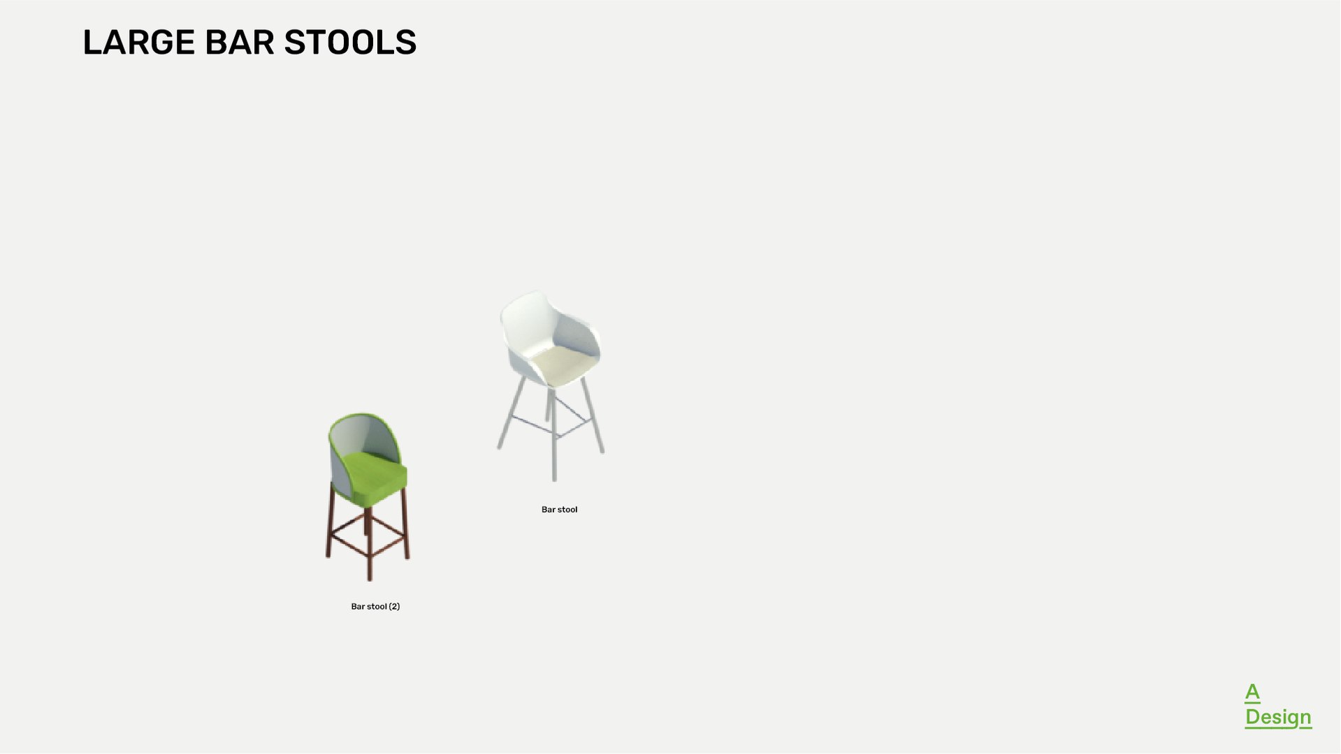 Bar Stools 3D Model - TurboSquid 2005303