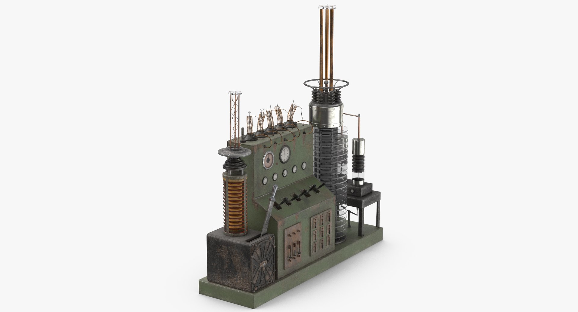 Obj Static Electrical Influence Machine