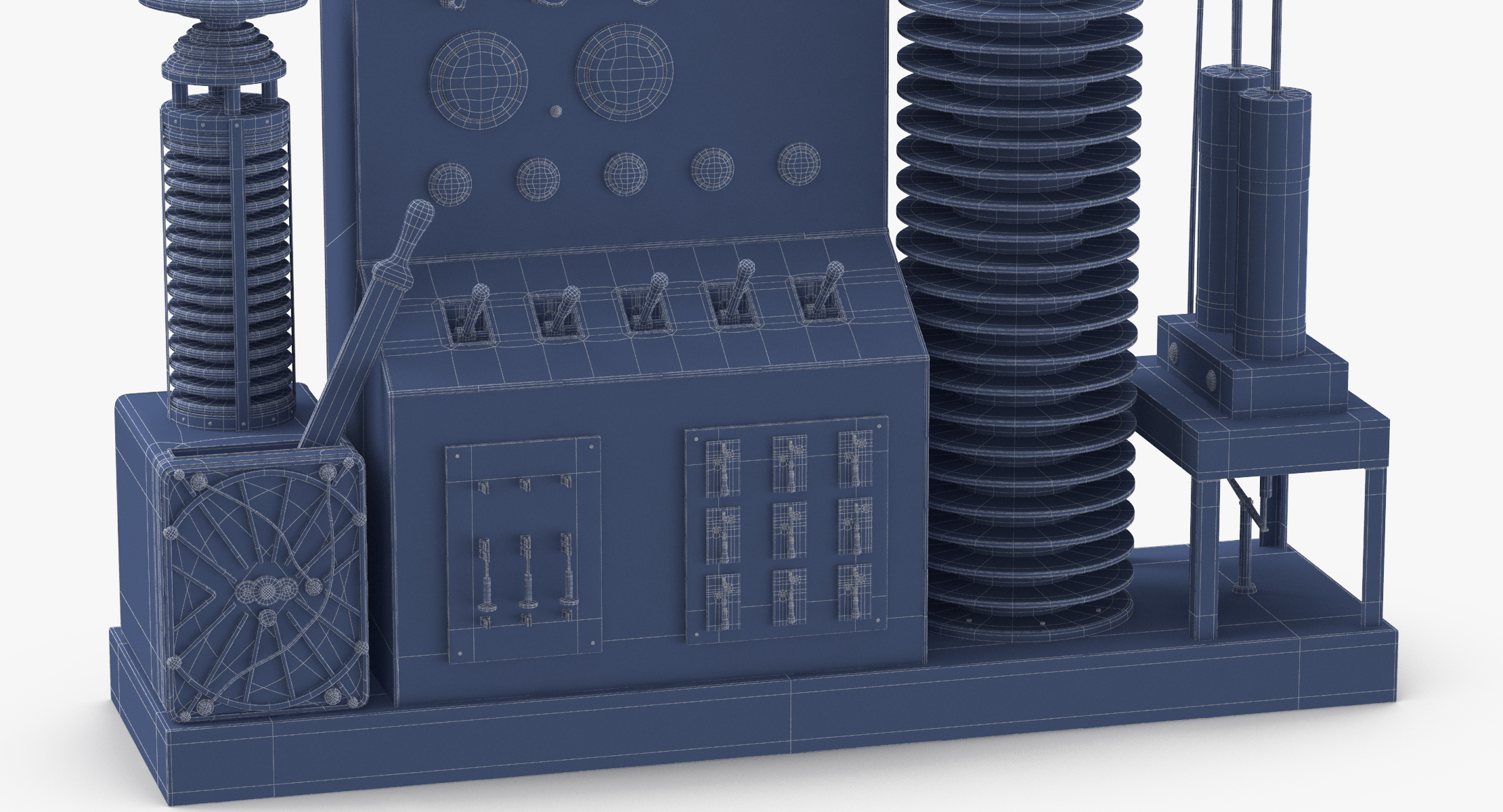 obj static electrical influence machine