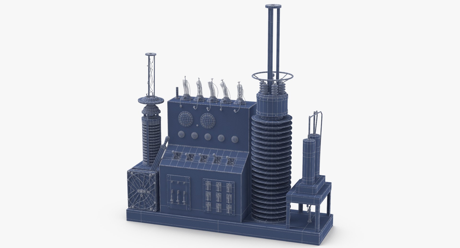 Obj Static Electrical Influence Machine