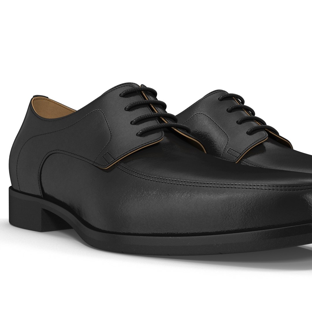 Man Shoes 5 3d Model