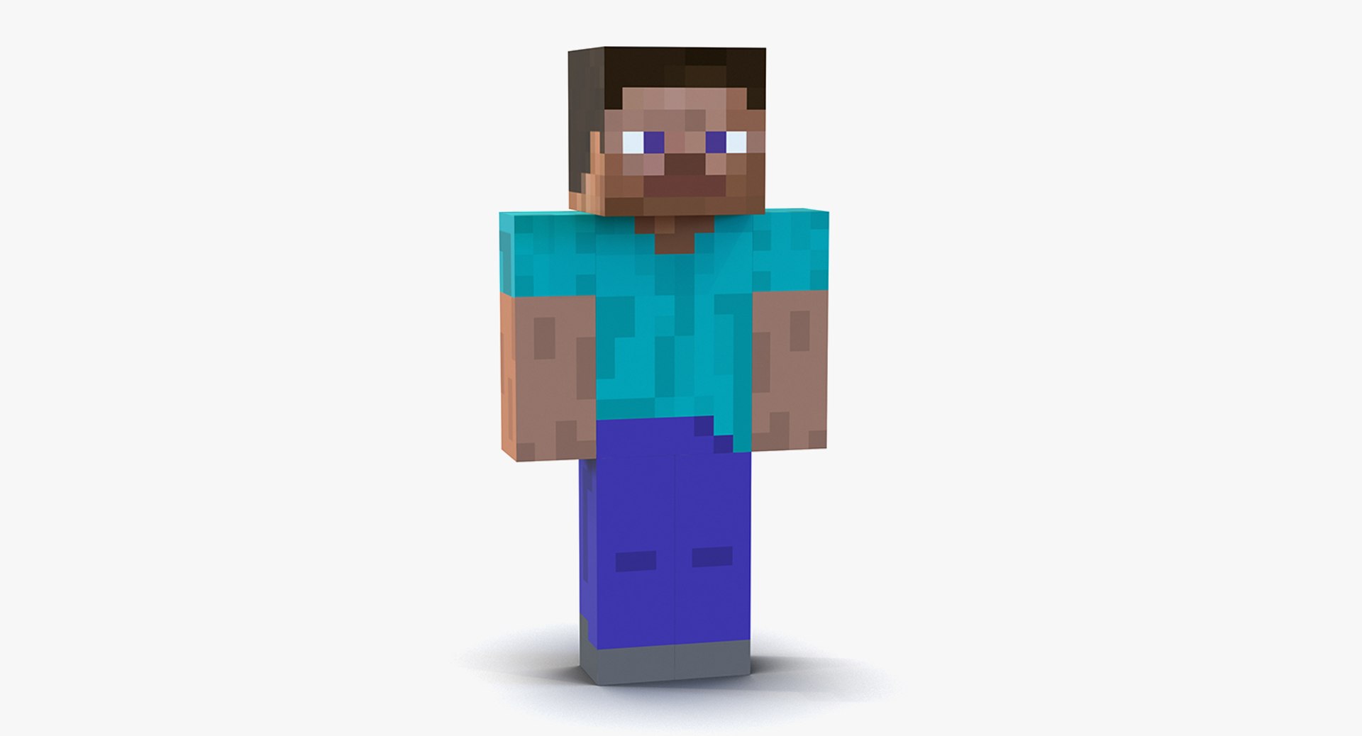 3D minecraft characters 3 model - TurboSquid 1620564